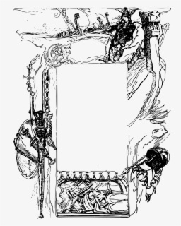 Viking Courage Frame Clip Arts - Viking Frame Png , Free Transparent ...