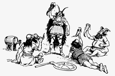 Clip Art Norse Drawing - Beowulf Drawings , Free Transparent Clipart ...