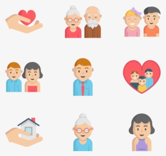 Cartoon,clip - Family Flat Icon Png , Free Transparent Clipart - ClipartKey