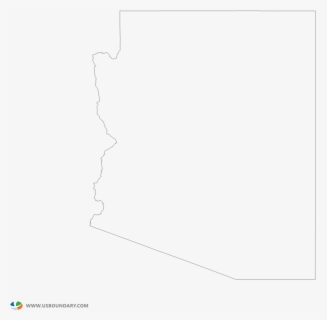 Clip Art Arizona State Outline Png - Arizona State Outline Png , Free ...