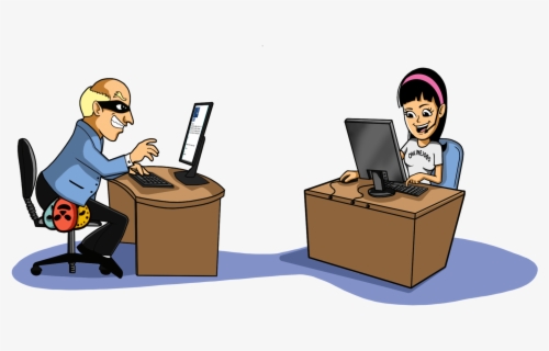 How To Avoid Scam - Cartoon , Free Transparent Clipart - ClipartKey