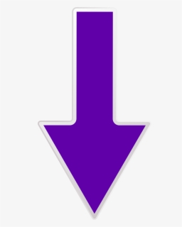 Down Arrow Arrow Purple Down Transparent Clip Art Image - Transparent ...