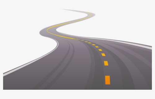Download Winding Road , Transparent Cartoons - Road Map - ClipartKey