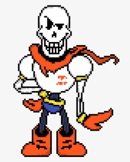 Papyrus Undertale Transparent Png - Undertale Papyrus , Free ...