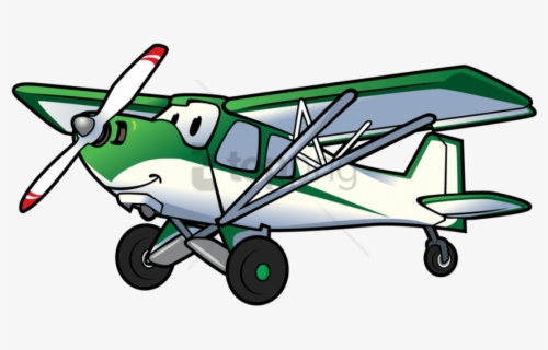 Biplane Clipart - Old Plane Side View , Free Transparent Clipart ...