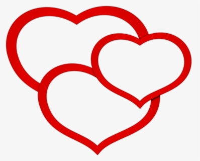 Triple Heart Clipart - Blue And White Heart , Free Transparent Clipart ...