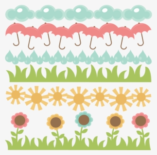 April Clipart Printable Cute Borders Vectors Animated - April Clipart ...