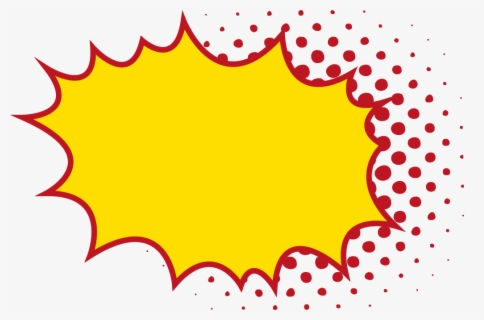 Explosion Clipart Illustration - Pop Art Dots Png , Free Transparent ...