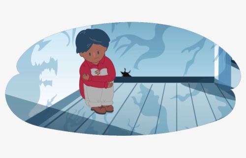 Transparent Boy Sitting Alone Clipart - Illustration , Free Transparent ...