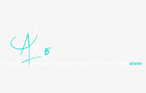 Alone Quotes Free Download Png - Calligraphy , Free Transparent Clipart ...