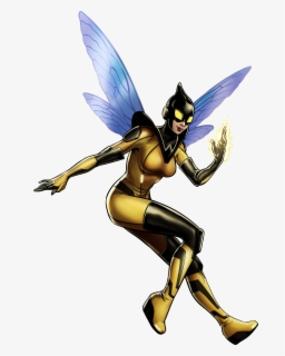 Wasp Marvel Logo Png , Free Transparent Clipart - ClipartKey