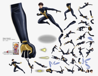 Wasp Marvel Logo Png , Free Transparent Clipart - ClipartKey