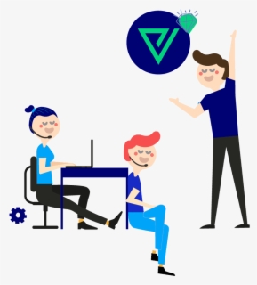 Customer Service Staff Animation , Free Transparent Clipart - ClipartKey