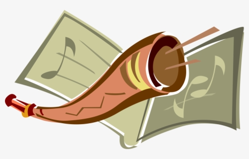 Clip Art Shofar Clipart - Shofar Black And White , Free Transparent ...