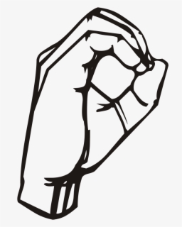 Sign Language O - Sign Language Letter O , Free Transparent Clipart ...
