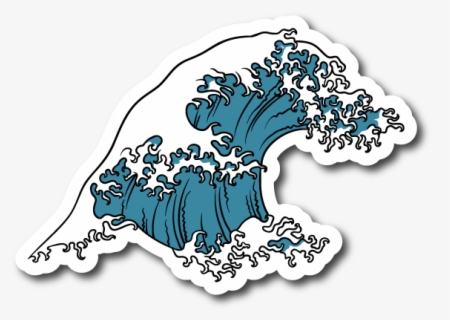 Image Of Subie Wave Decals - Sticker , Free Transparent Clipart ...