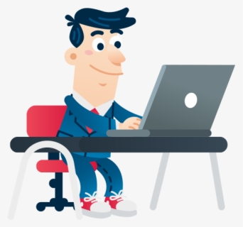 Office Work Cartoon Png , Free Transparent Clipart - ClipartKey