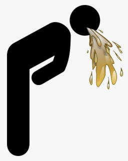 Man Vomiting Icon - Stick Figure Throwing Up , Free Transparent Clipart ...