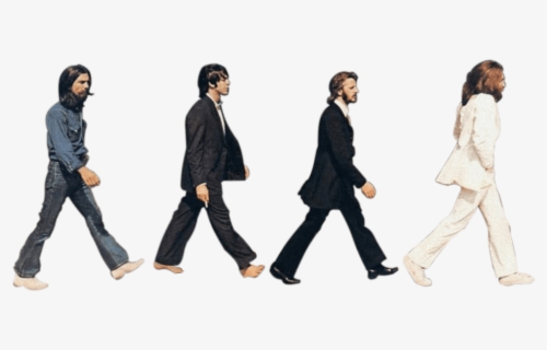 Zombie Road - Beatles Abbey Road Vector , Free Transparent Clipart ...