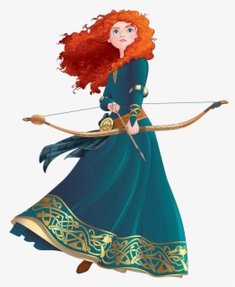 Disney Princess Cut Out Clipart , Png Download - Merida Brave Disney ...