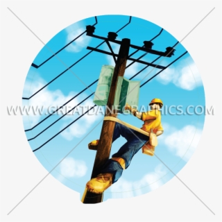 Electrical Lineman Logo Clipart , Png Download - Fallen Linemen , Free ...