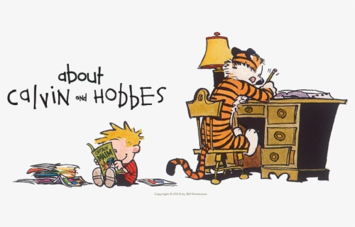 Download Clip Art Calvin And Hobbes Stamps - Font - ClipartKey