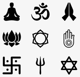 Clip Art Hinduism Religious Symbols - Hinduism Religious Symbol , Free ...