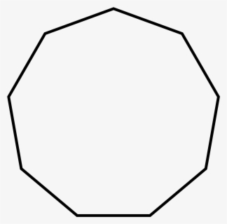 File - Regular Nonagon - Svg - Plain Easter Egg Colouring Pages , Free ...