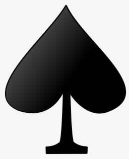 Black And White,playing Card,spades - Playing Cards Symbols Spade ...