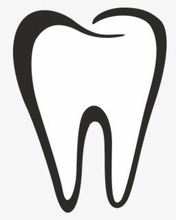 Tooth Clipart Tooth Outline - Transparent Background Tooth Outline ...