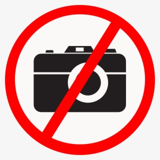 No Camera Sign Clipart - Transparent Png No Camera Png , Free ...