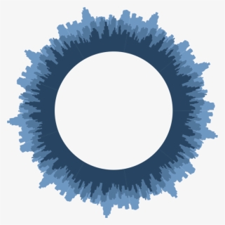 Lindos Blue Sky - Circle Frame , Free Transparent Clipart - ClipartKey