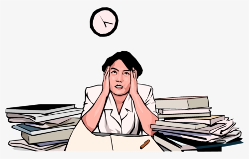 Free Stress Clip Art with No Background - ClipartKey