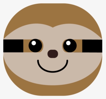 Cartoon Sloth Face Transparent , Free Transparent Clipart - ClipartKey
