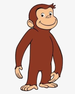 Curious George Logo With Monkey - Curious George , Free Transparent ...