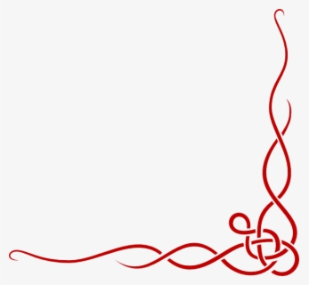 Corner Clipart Embellishment - Bottom Right Corner Border , Free ...