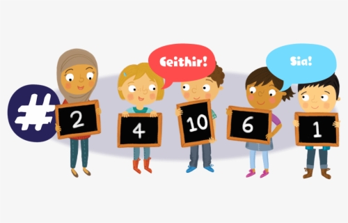 Cartoon Numbers Children , Free Transparent Clipart - ClipartKey