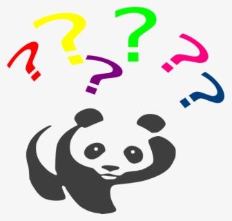Panda Question Mark Gif , Free Transparent Clipart - ClipartKey