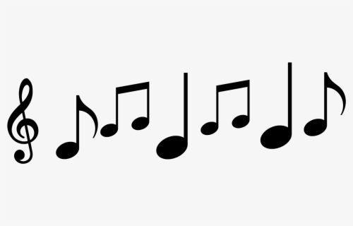 Music Notes Clipart Quavers - All Music Notes Png , Free Transparent ...