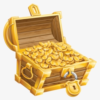 Pirate Clipart Sign - Gold Coin Treasure Clip Art , Free Transparent ...