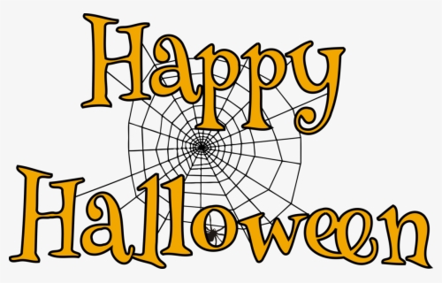Transparent Happy Halloween Png - Happy Halloween Spider Clipart , Free ...