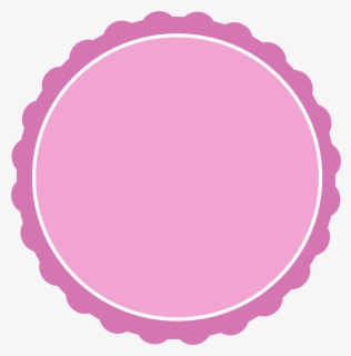 Clipart Circle Border - Pink Circle Border Design , Free Transparent ...