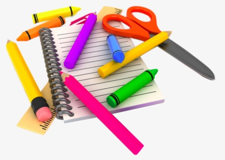 Free School Supplies Clip Art with No Background - ClipartKey