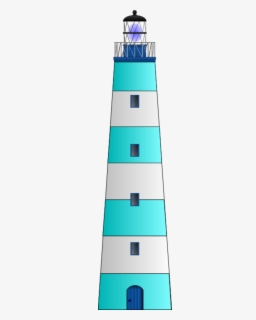 Building Clipart Blue Lighthouse Clipart Gallery ~ - Cartoon Blue ...