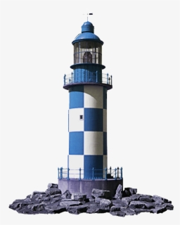 Lighthouse 2 - Blue Light House Clip Art , Free Transparent Clipart ...