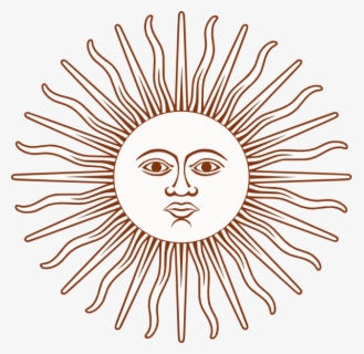 Sun On The Argentina Flag , Free Transparent Clipart - ClipartKey