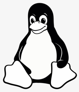 Tux Badge Penguin Linux Art 555px - Linux Logo Circle Png , Free ...
