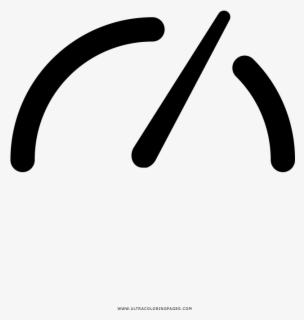 Speedometer Coloring Page Clipart , Png Download , Free Transparent ...
