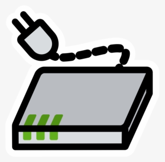 Electronic Device,line,technology - Broadband Modem Clipart , Free ...