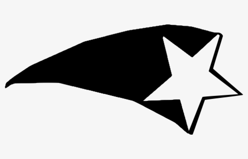 Image Royalty Free Shooting Stars Clipart Black And - White Cartoon ...